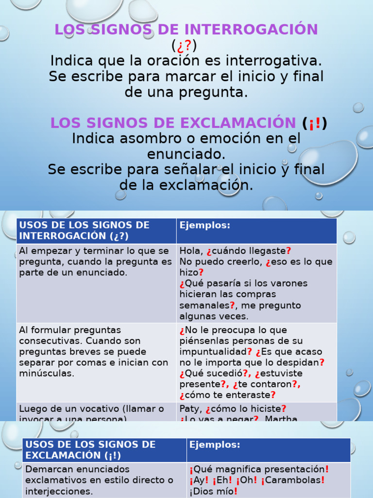 Los Signos de Interrogación 3° | PDF