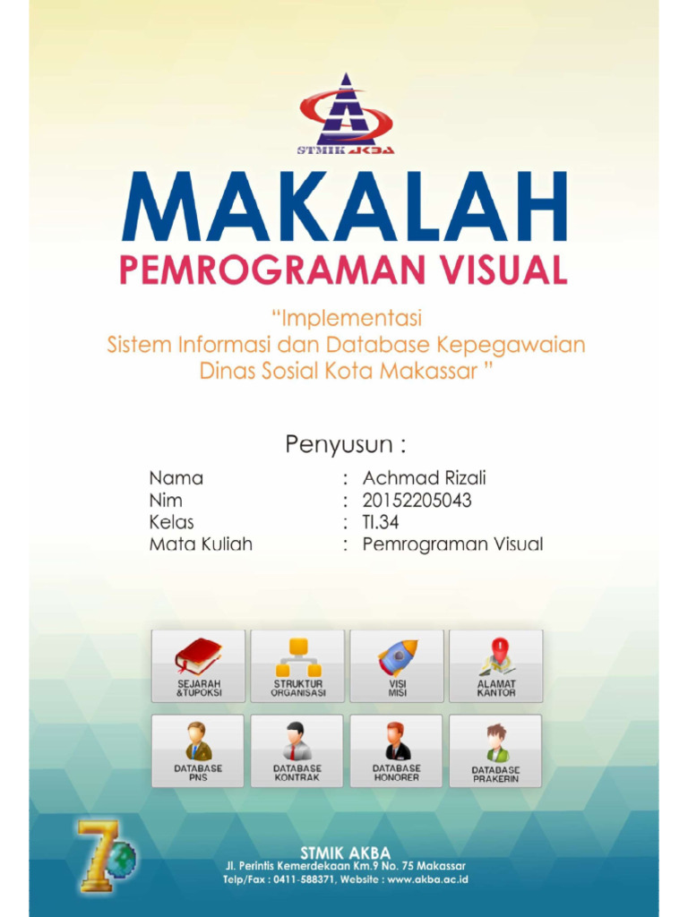 Analisa Implementasi Visual Program | PDF