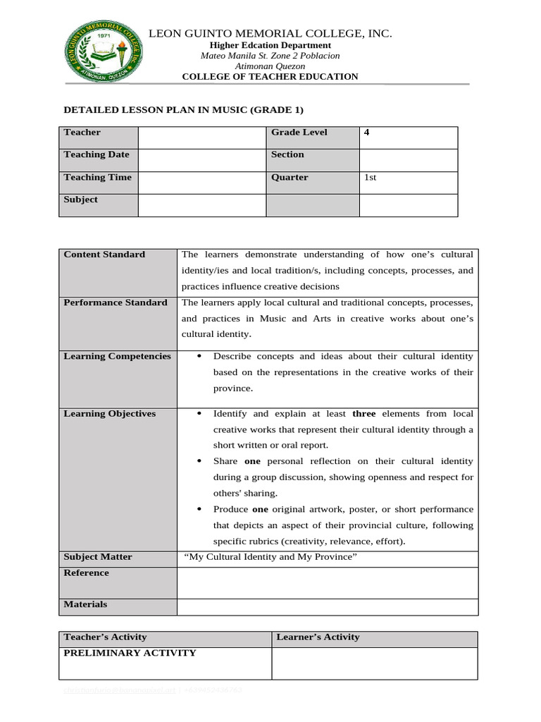 Veranga lp2 | PDF | Learning | Teachers