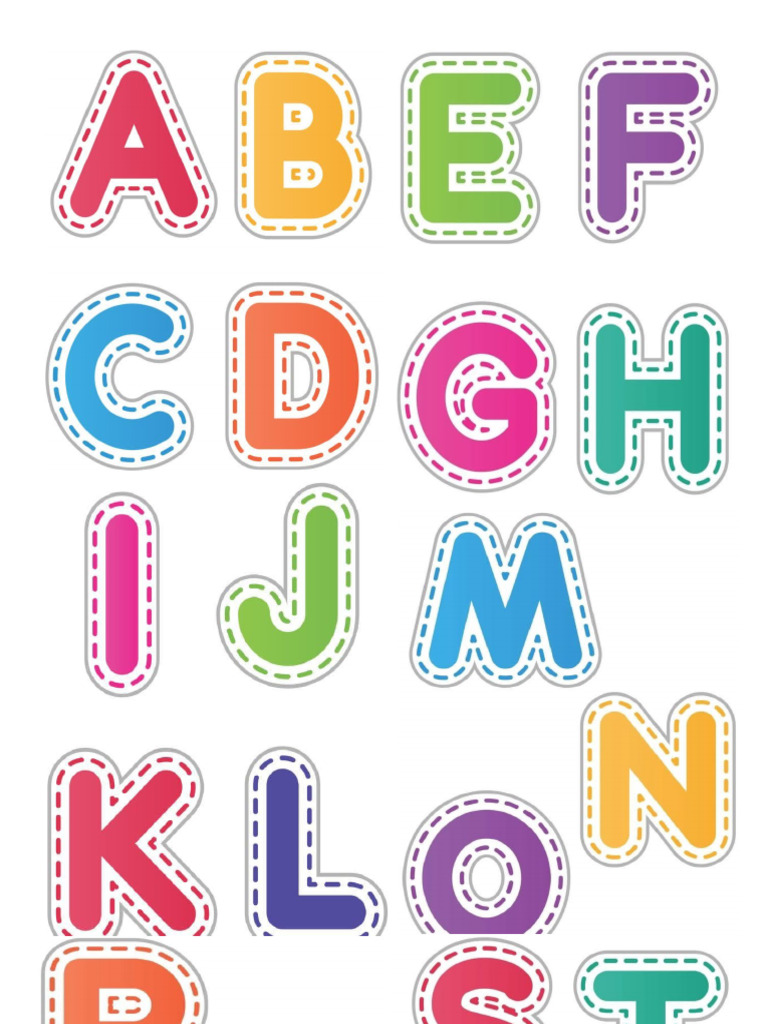 Abecedario 2 Diseños | PDF
