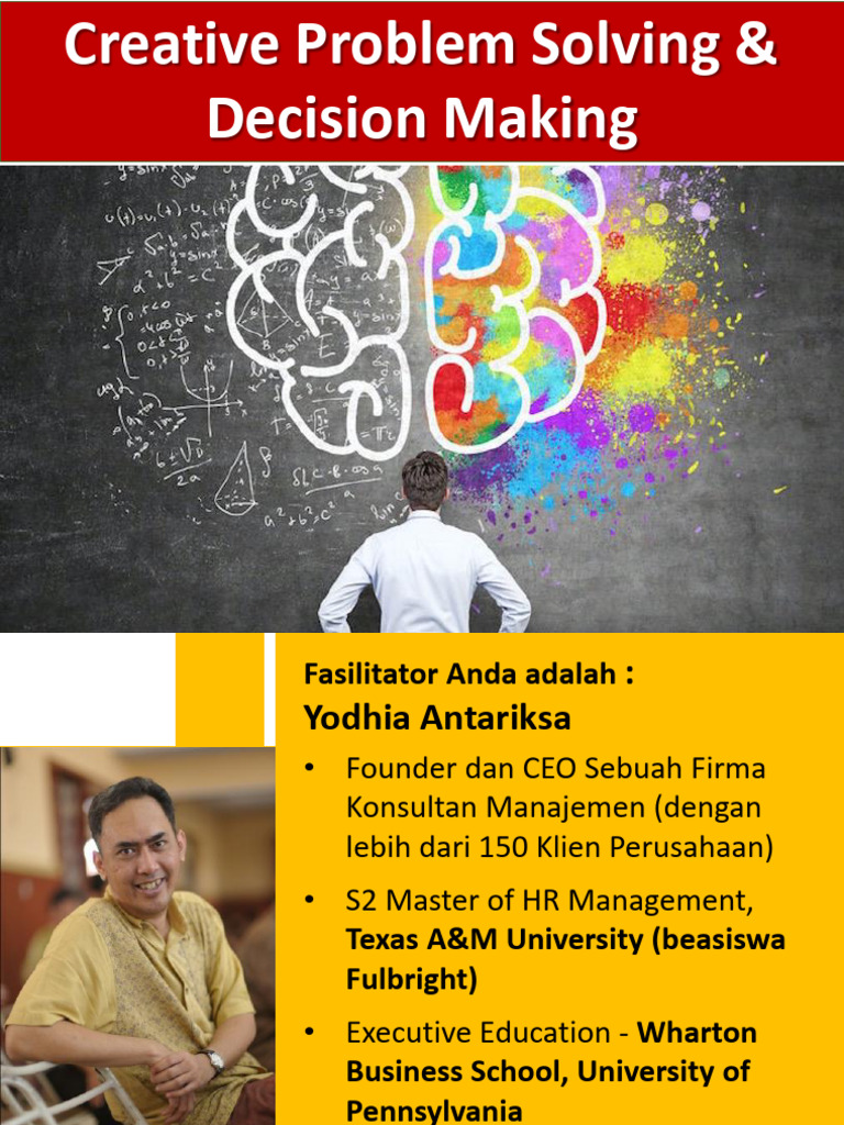 Creative Problem Solving Skills | PDF