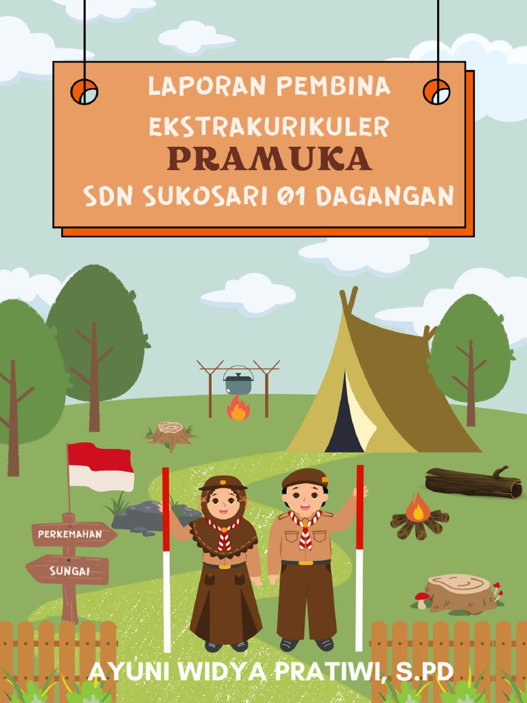 Laporan Pembina Ekskul Pramuka - AYUNI WIDYA PRATIWI, S.pd. 2024-2025 | PDF