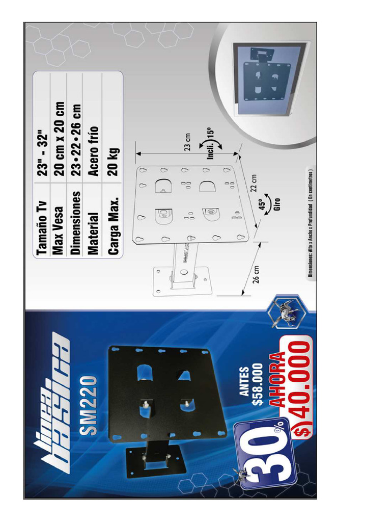 2.2. SOPORTE SM220 | PDF