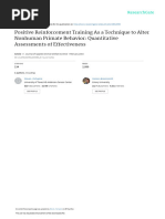 Fagen et al.: Positive Reinforcement in Elephants | PDF | Reinforcement ...