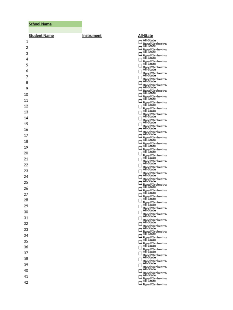 Festival of Honor Bands Auditions | PDF | Classical Music Groups | Orchestras