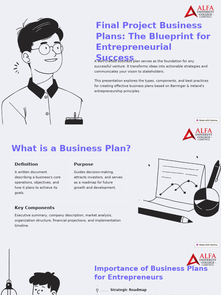 Business Plans the Blueprint for Entrepreneurial Success | PDF ...