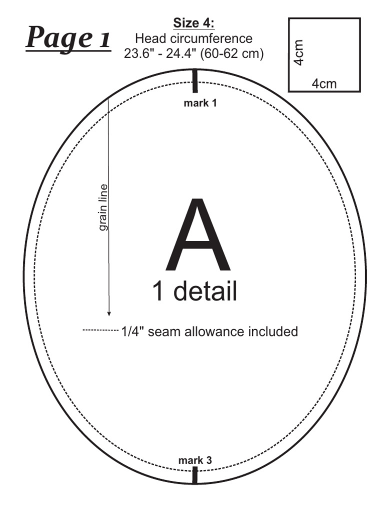 military_cap_pattern_size_4 (1) | PDF