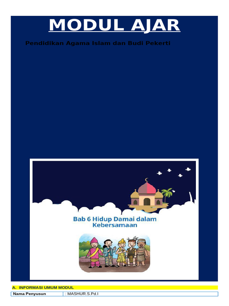 BAB 6 - MA PAIBP Kls 5 (datadikdasmen.com) | PDF