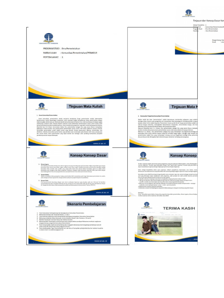 Contoh backdrop ppt | PDF