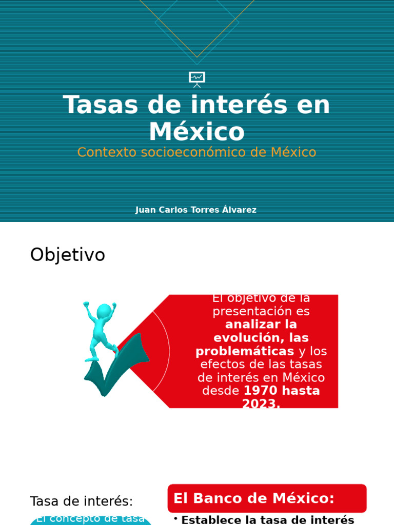 Tasas de Interés en México | PDF | Inflación | Tasas de interés