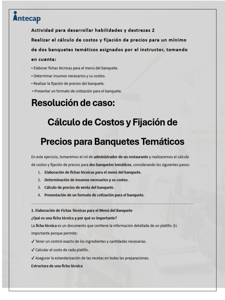Actividad para Desarrollar Habilidades y Destrezas 2 1101 RA3 | PDF ...