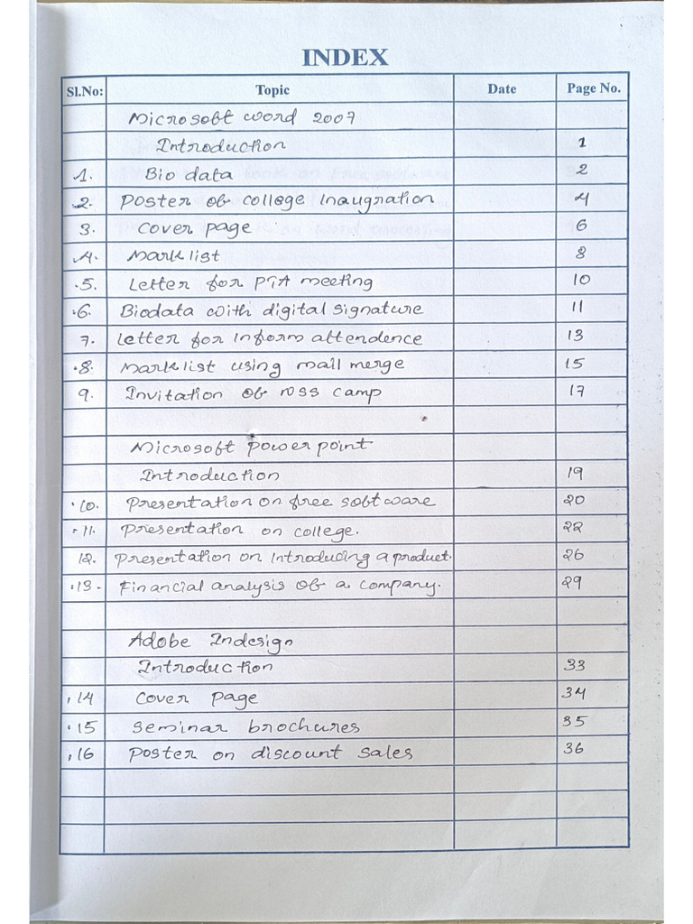 Microsoft Word 2007 | PDF