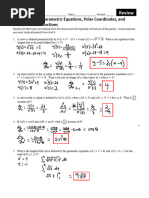 Unit 10 AP Calculus BC Review | PDF | Tangent | Line (Geometry)