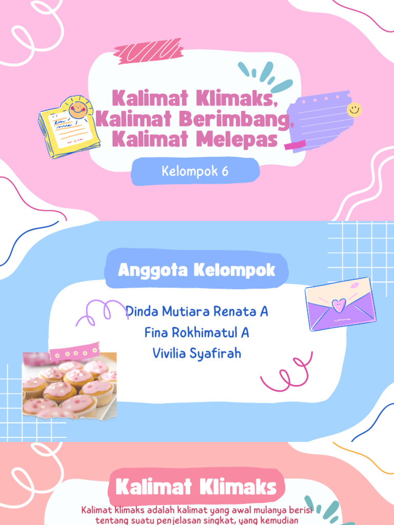 Kalimat Klimaks, Berimbang, Melepas | PDF