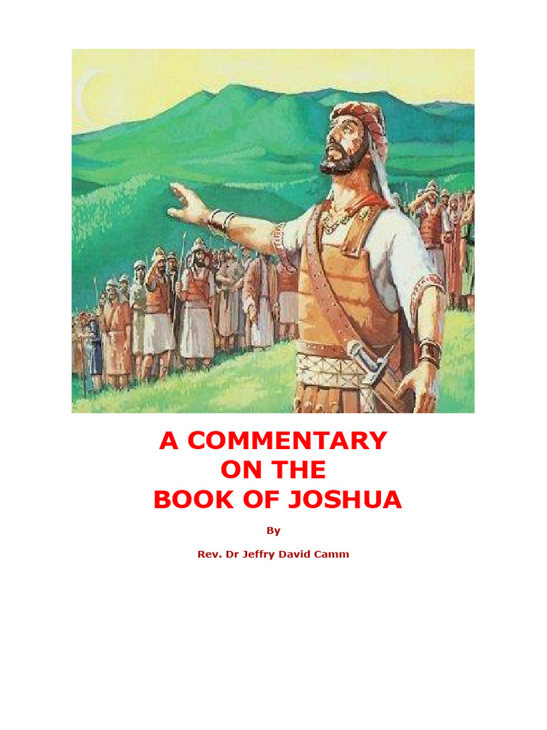 Commentary ~ Joshua | PDF | Hebrew Calendar | Joshua