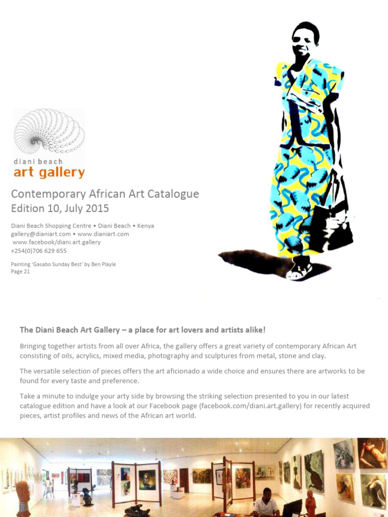 Diani Beach Art Gallery - Contemporary African Art Catalogue - Edition ...