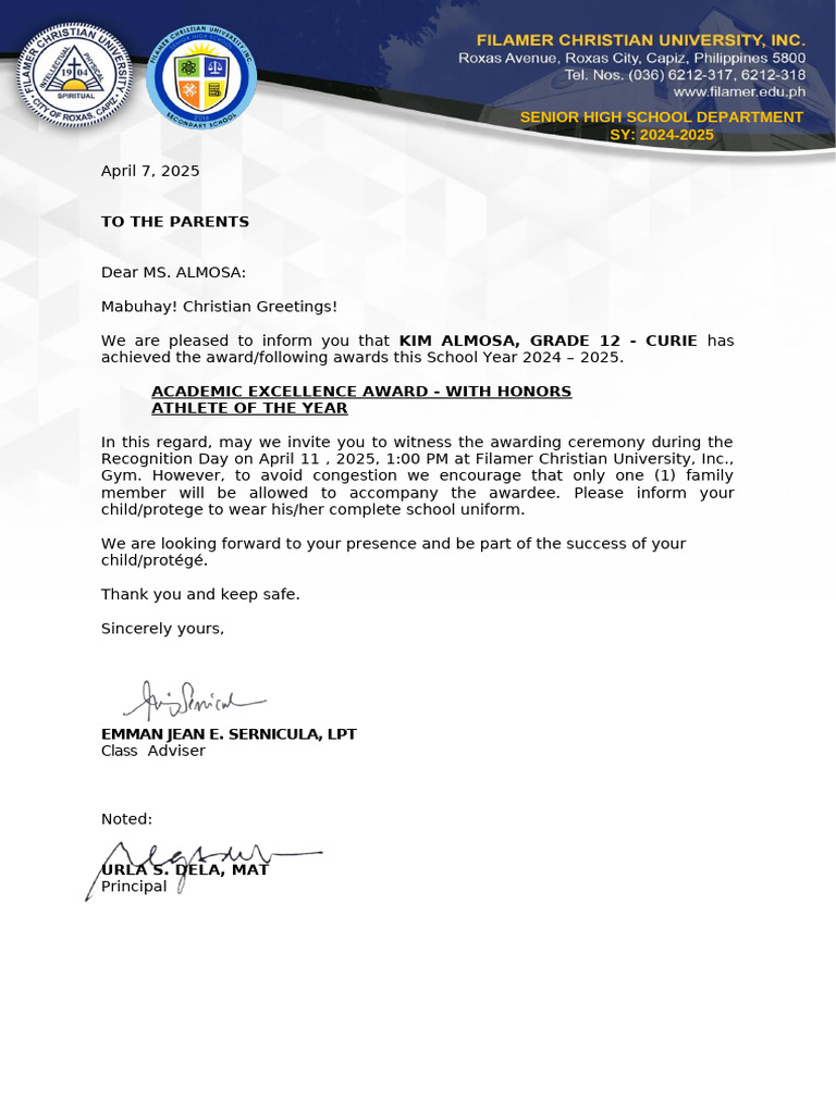 Almosa Letter | PDF