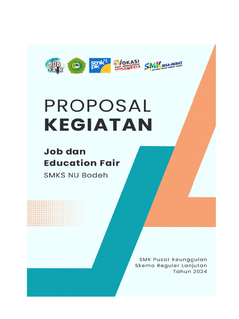 Proposal Job Fair 2024 (PT Asy Syafi'iyah) | PDF