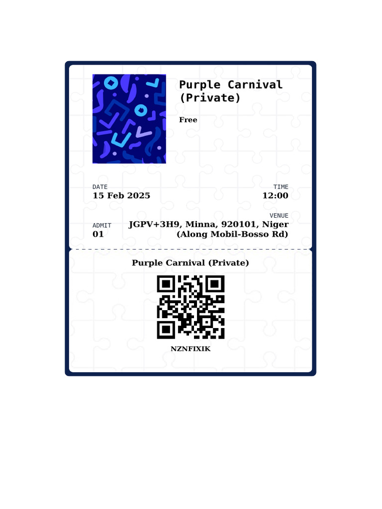 Purple Carnival (Private) : Date Time | PDF