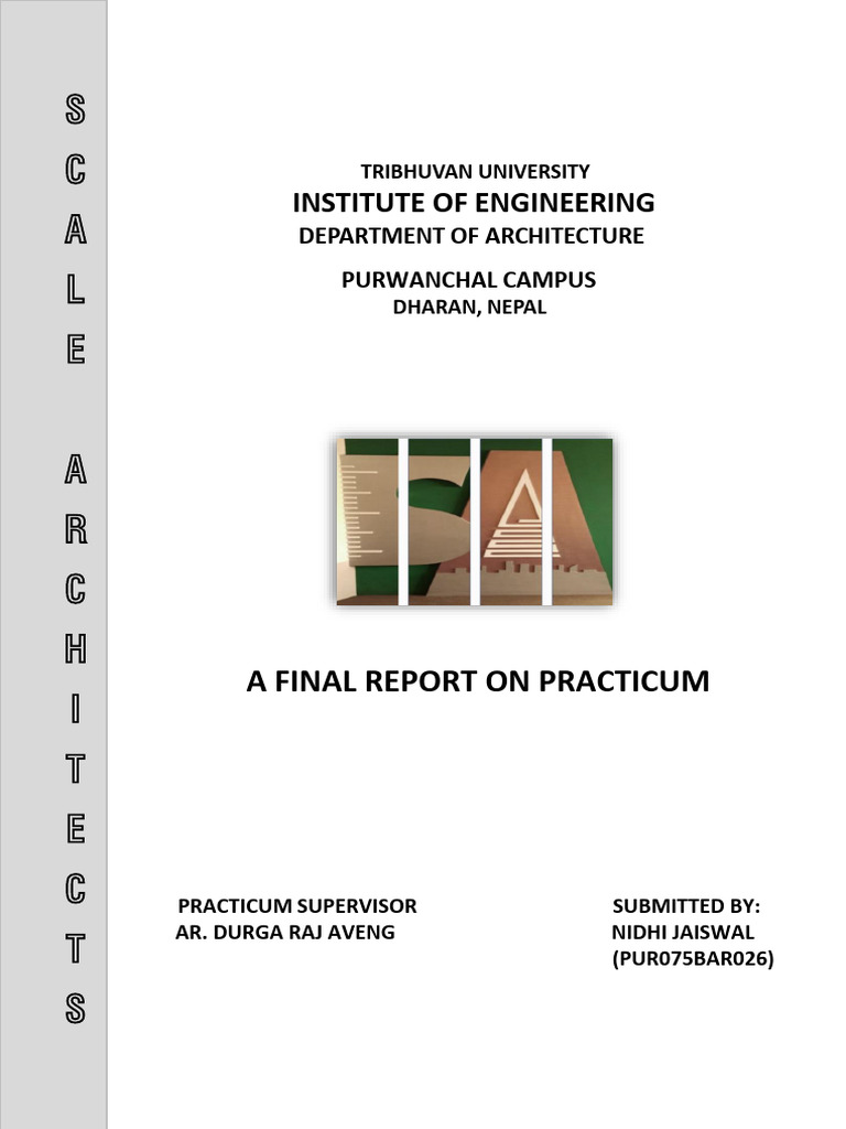 FINAL REPORT ON PRACTICUM final_98d6b86b-54a5-40ef-a412-ef496f7b818d | PDF | Tile | Experience