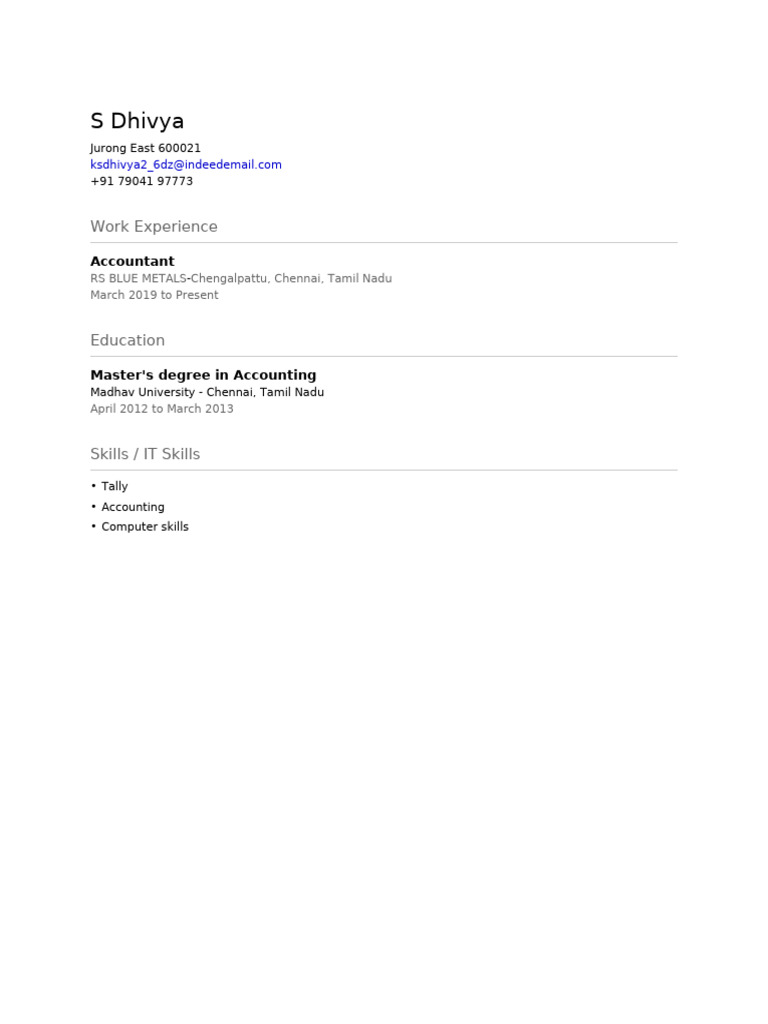 Resume SDH Ivy A | PDF