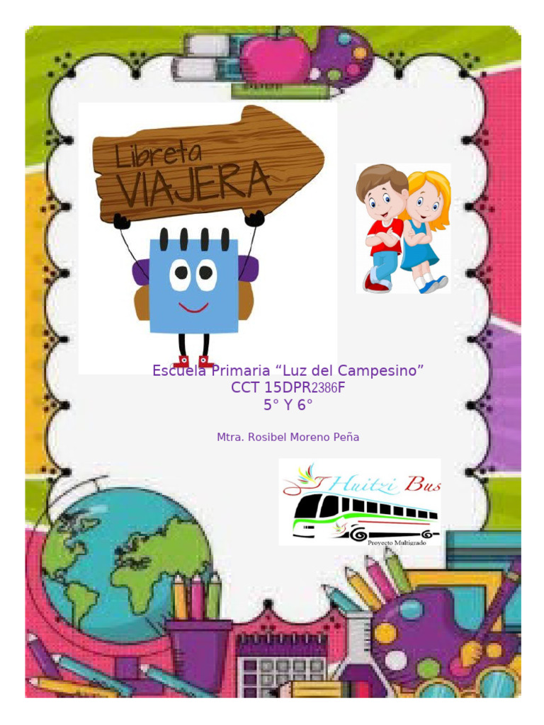 Portada Libreta Viajera | PDF