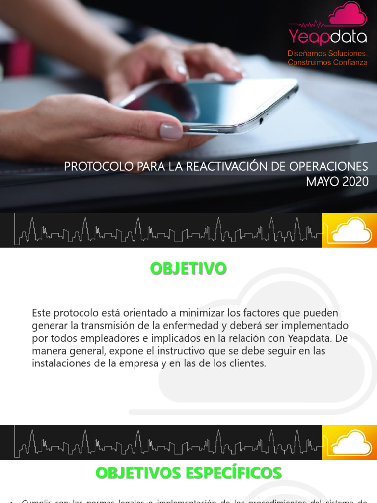 Protocolo para La Reactivación de Operaciones 2020 | PDF
