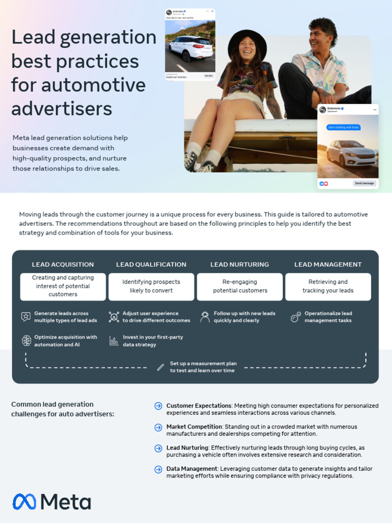 Lead Generation Best Practices For Automotive Advertisers | PDF ...
