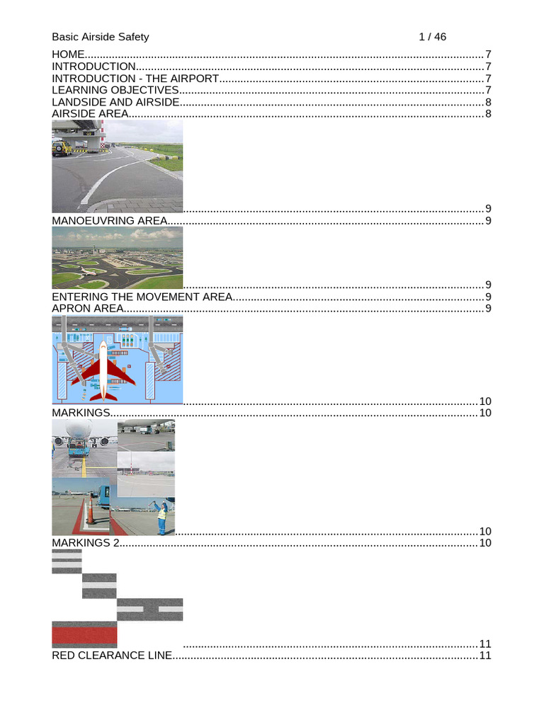 04-13-12 Basic Airside Safety | PDF | Greenwich Mean Time | Landing Gear