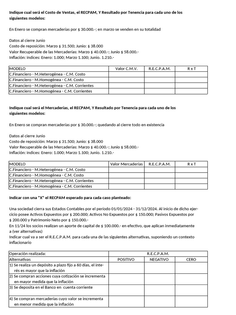 Ejerc MC | PDF | Inflación | Servicios financieros