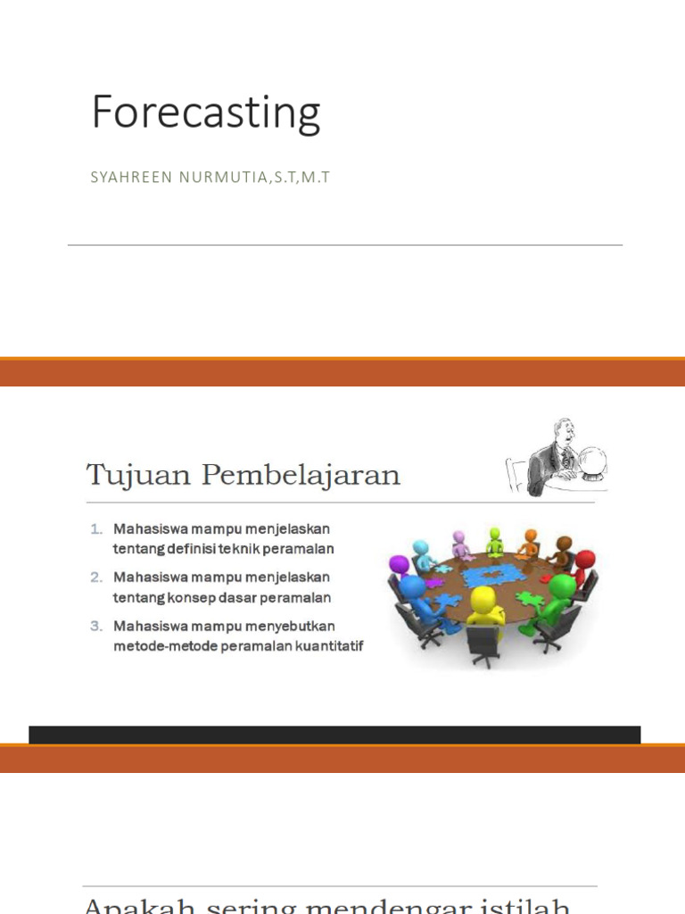 Forecasting | PDF