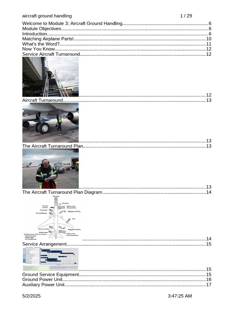 03-30-12 Aircraft Ground Handling Part 2 | PDF | Landing Gear | Empennage