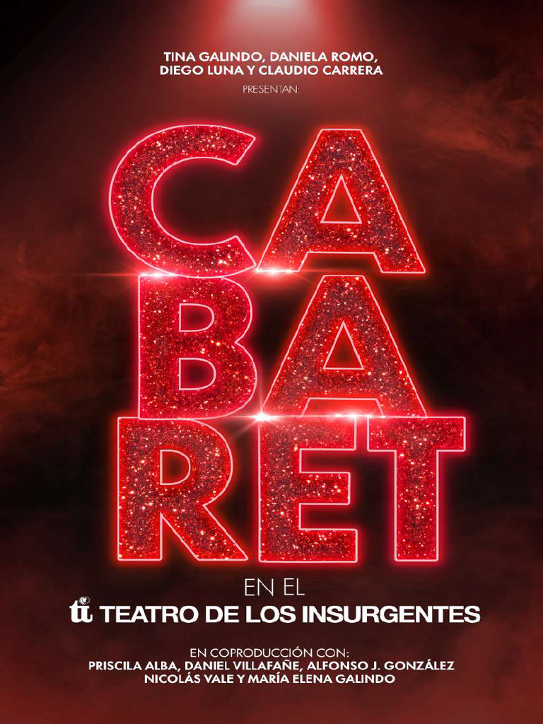 Cabaret Programa de Mano | PDF
