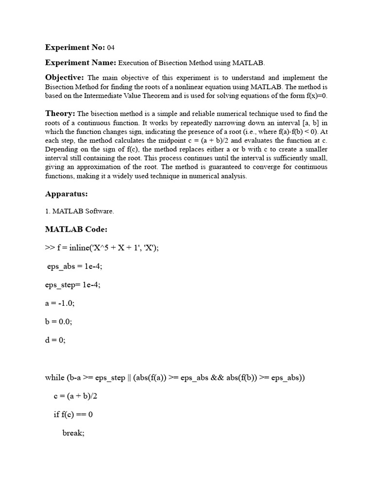 Experiment No4 (1) | PDF