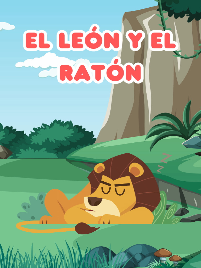 El León y el Ratón: Fábula con Moraleja | PDF