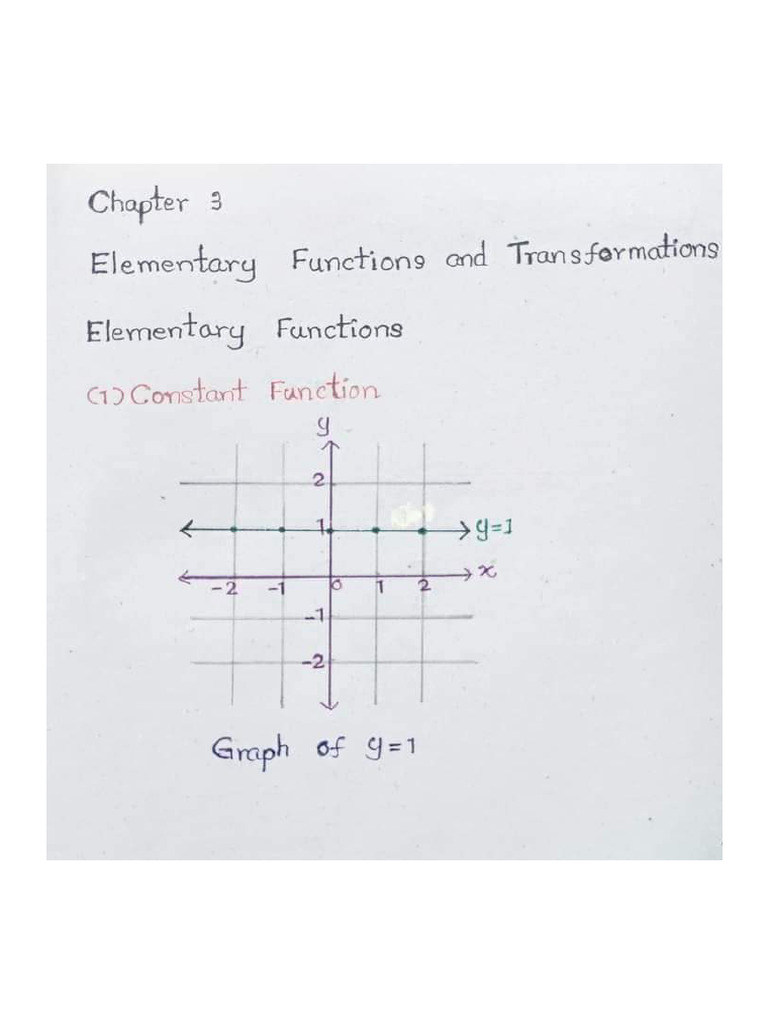 Function and Transformation Material | PDF