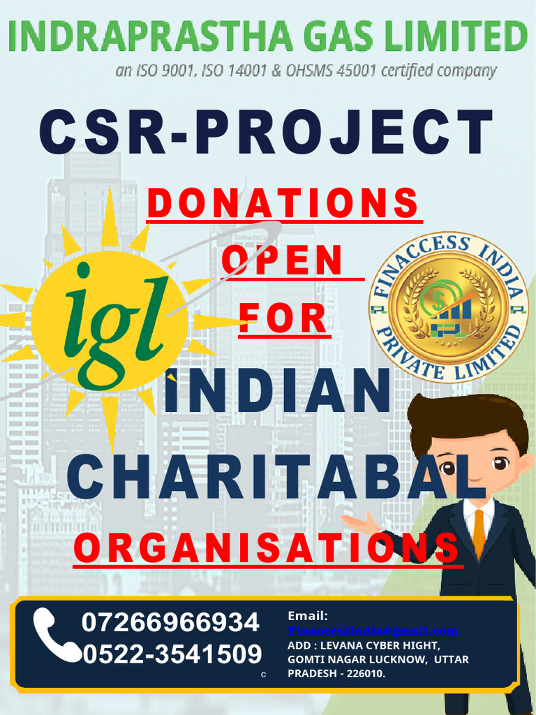 Donations Open FOR: Csr-Project | PDF