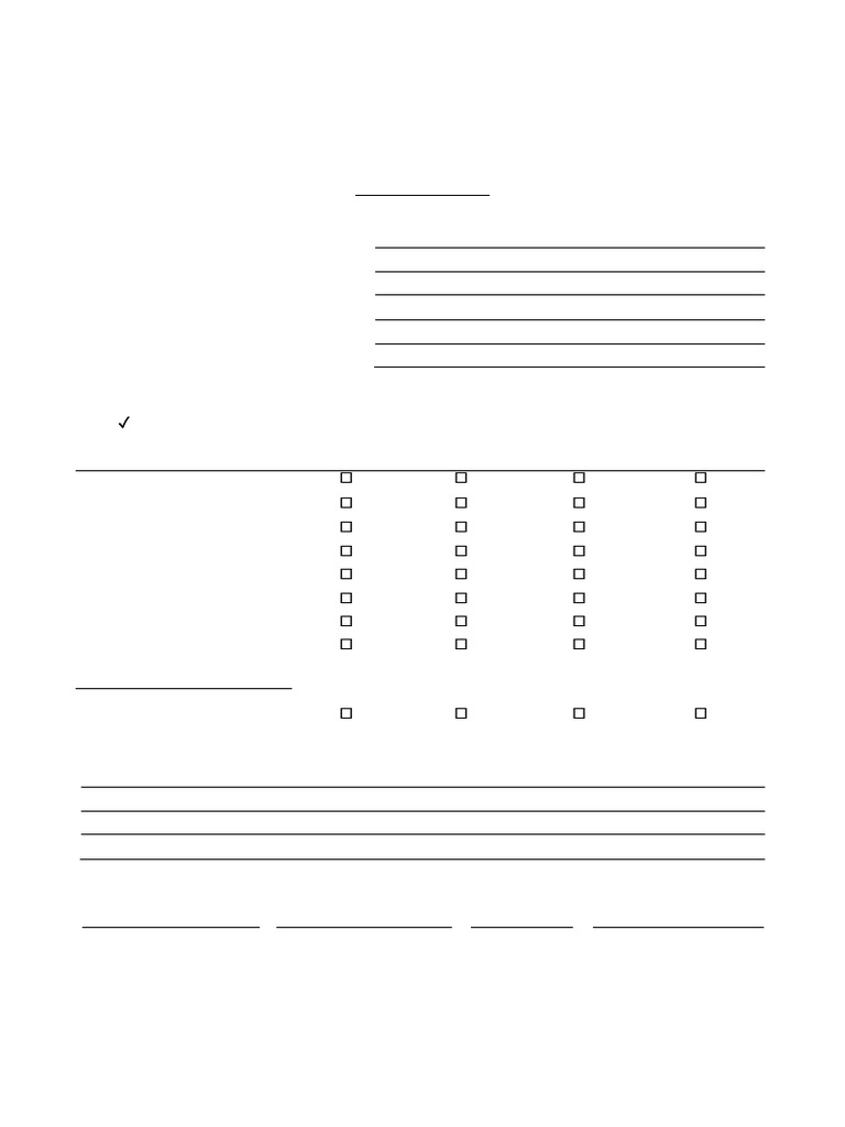 MBBS Elective - Assessment Form | PDF