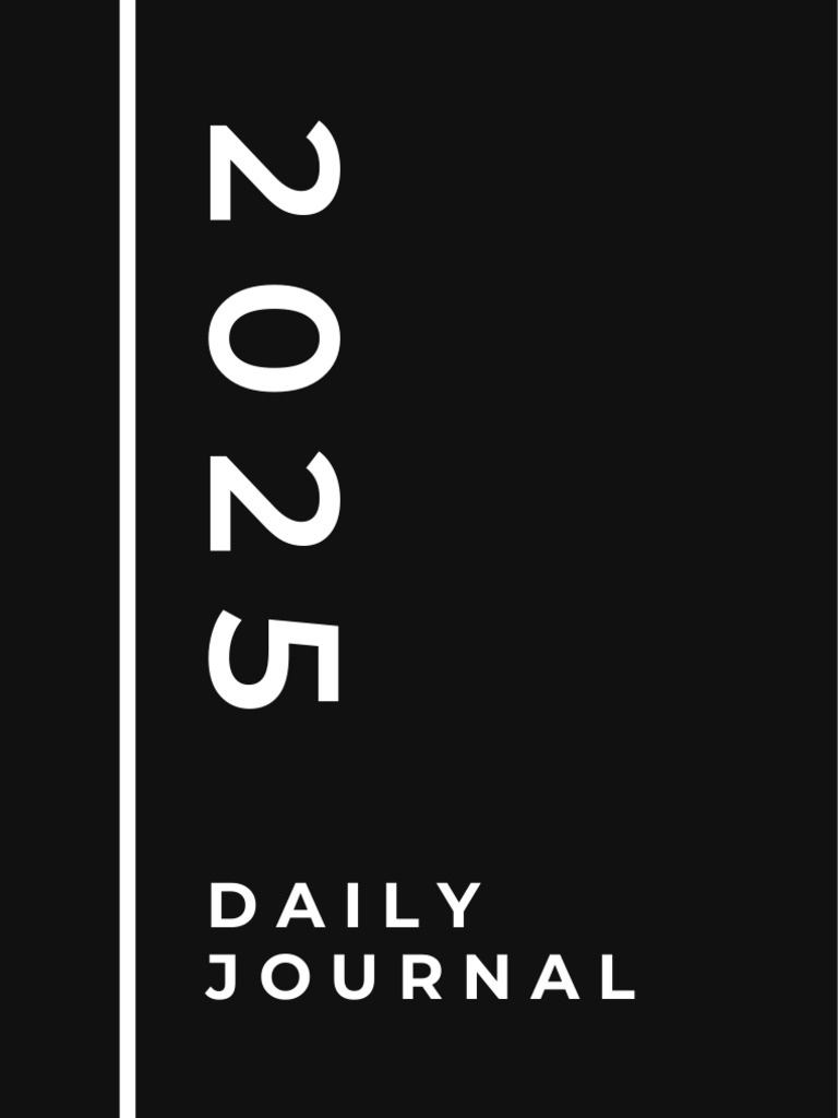 2025 Journal Narrow Monday Start 2 | PDF