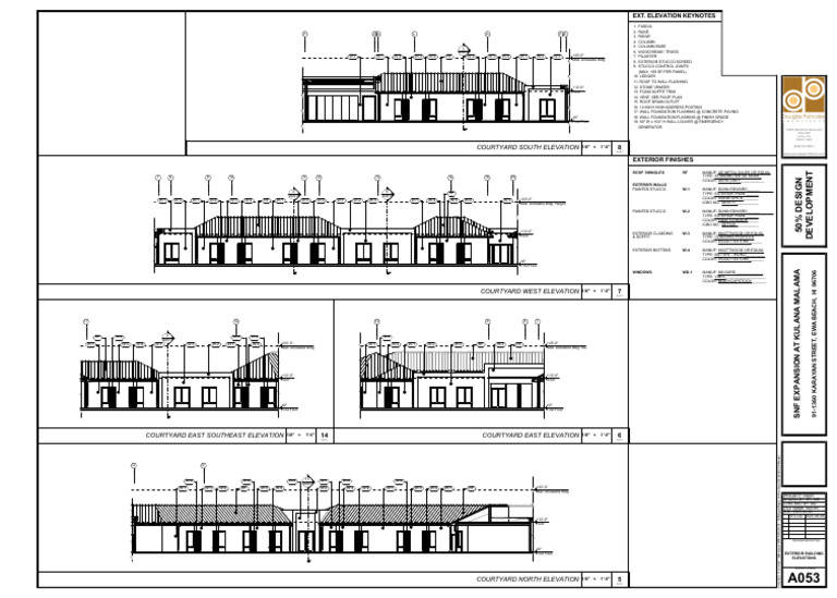 SNF Expansion Exterior Elevations | PDF | Roof | Architectural Design
