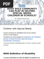 Warnock Report | PDF | Special Education | Inclusion (Education)