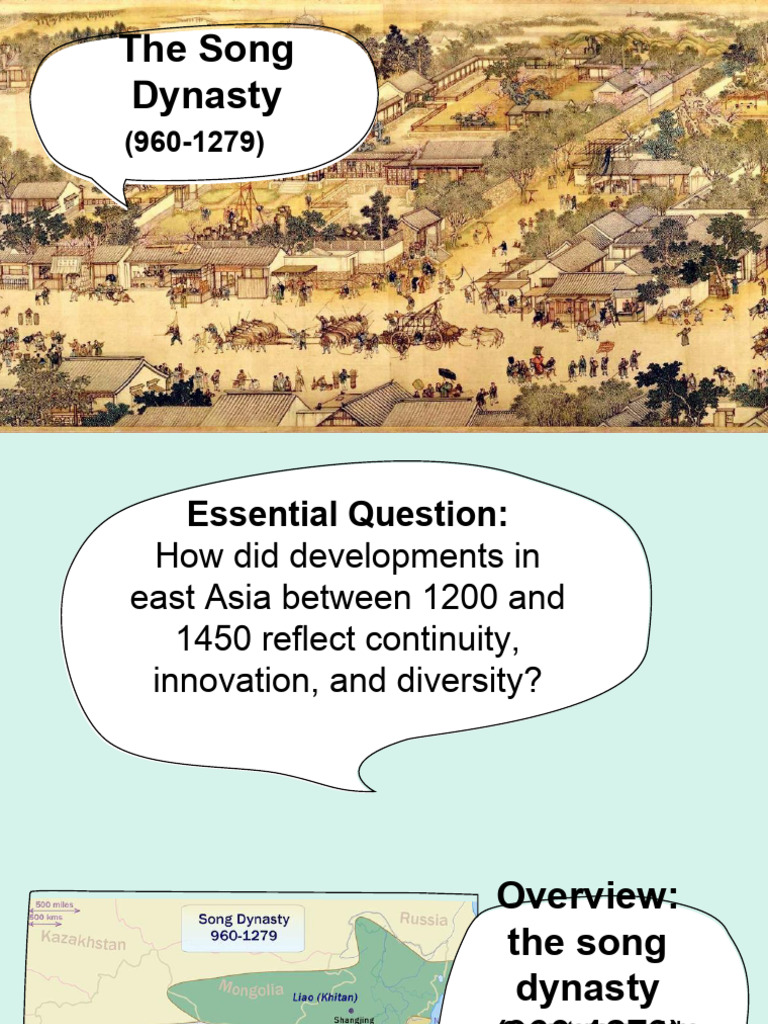 Song Dynasty: Innovation and Diversity (960-1279) | PDF