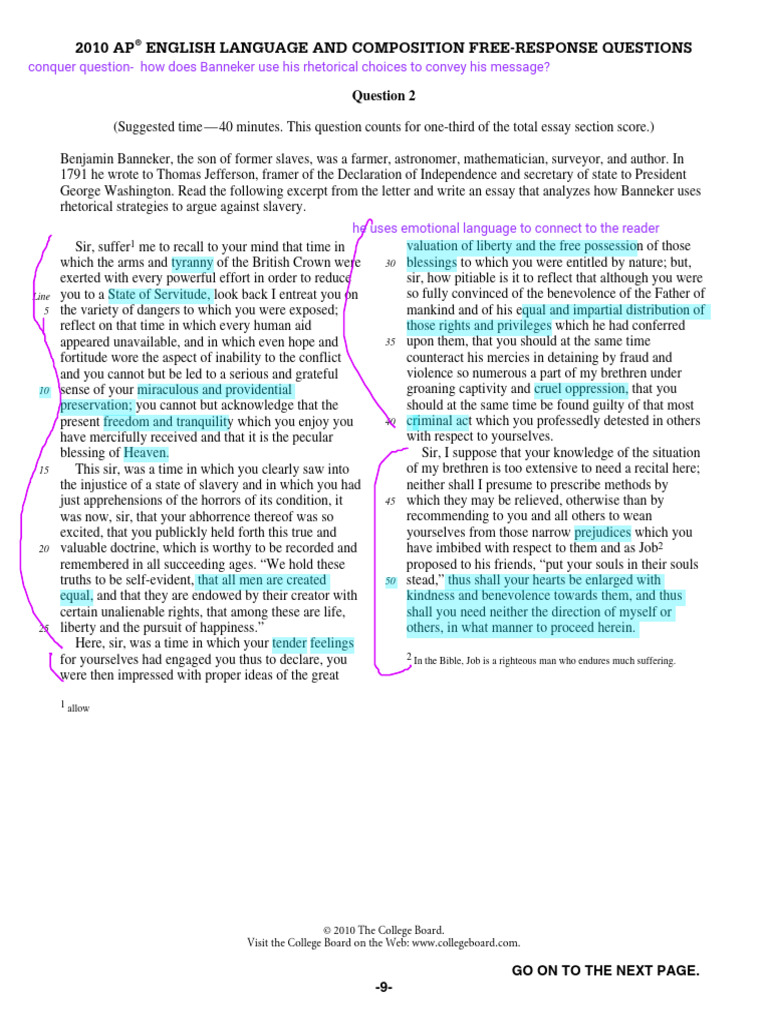 Banneker Prompt - Pdf.kami | PDF