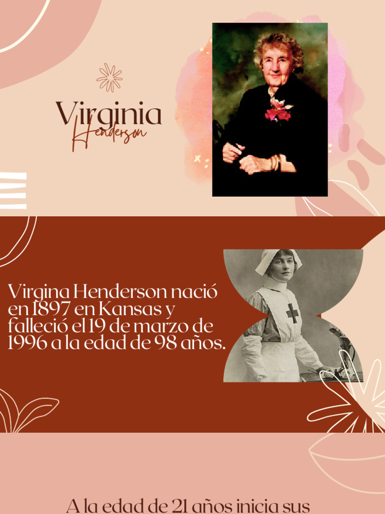 Biografía de Virginia Henderson | PDF