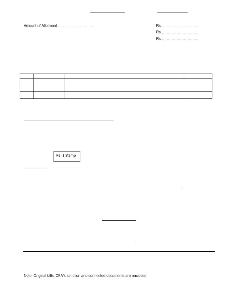 Format Contingent Bill | PDF | Expense | Money