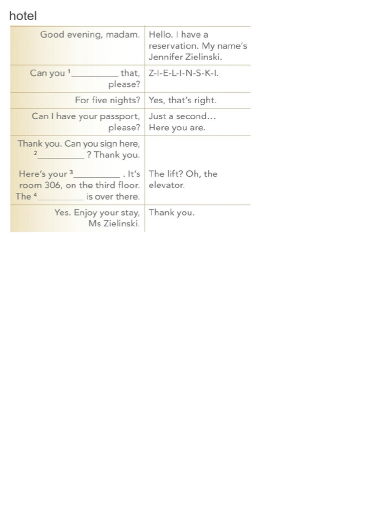 Everyday English | PDF