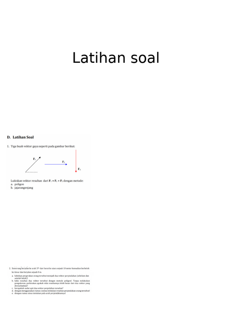 Latihan soal edit | PDF