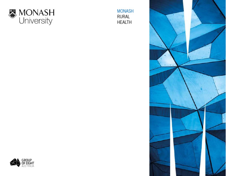 Monash Brand Refresh Rural Health PP Standard Template | PDF
