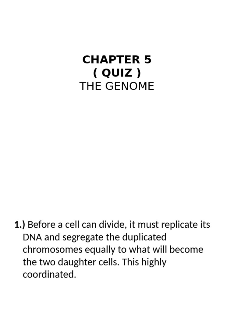 Chapter 5 Quiz (Final) | PDF