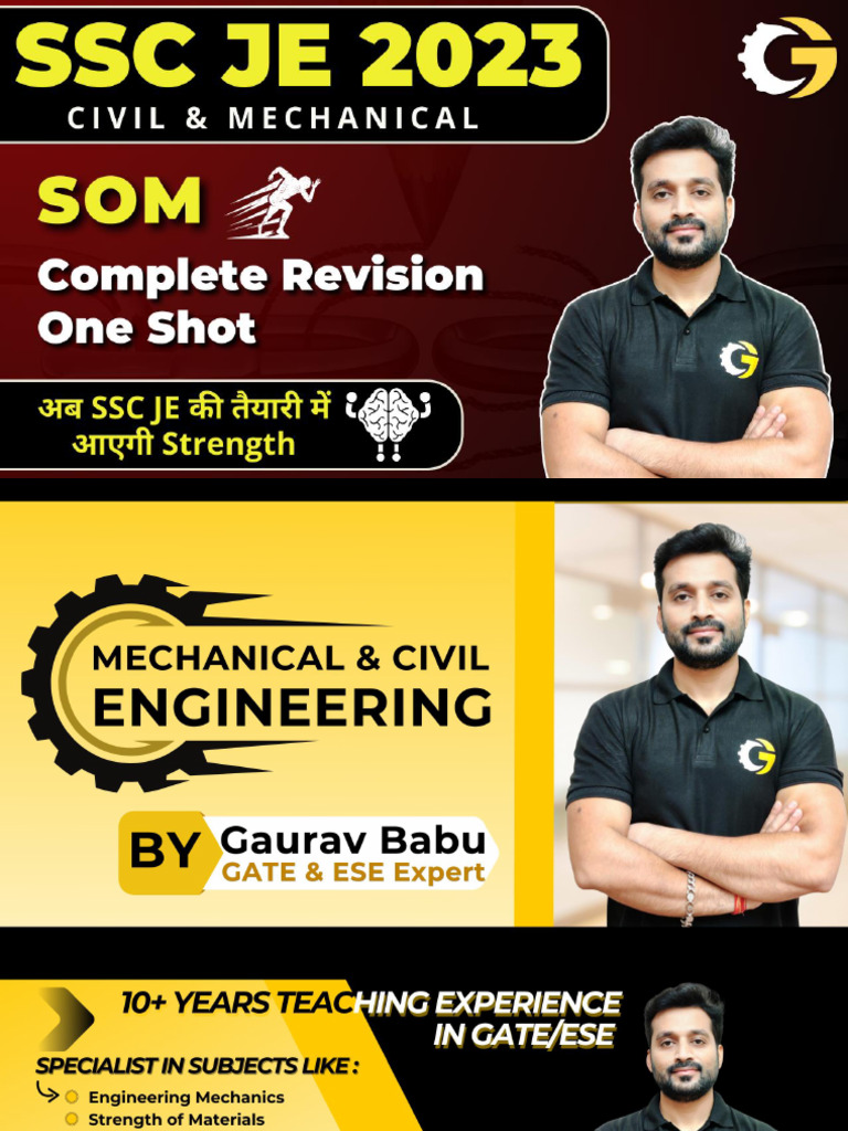 SOM - Complete Revision Short Notes | PDF | Deformation (Engineering ...